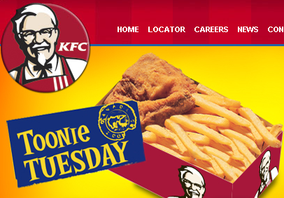 KFC Toonie Tuesday New Price $2.59 – Robin R. Speziale